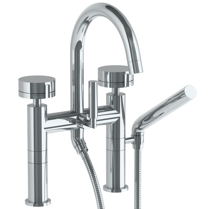 WATERMARK Elements 21 Deck Mounted Exposed Bath Set with Hand Shower 2 ...