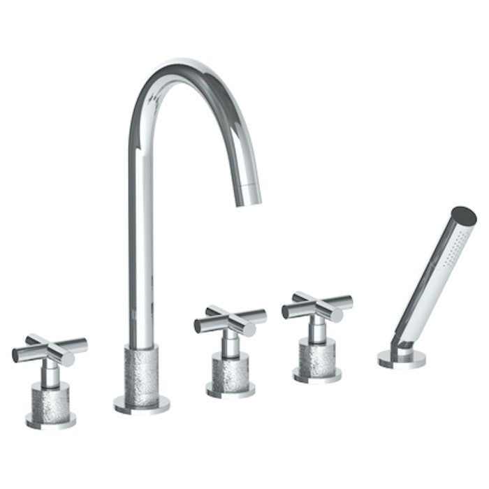 WATERMARK Sense 27 Deck Mounted 5 Hole Bath Set Set 27-8.1-CL15 (ON SA ...