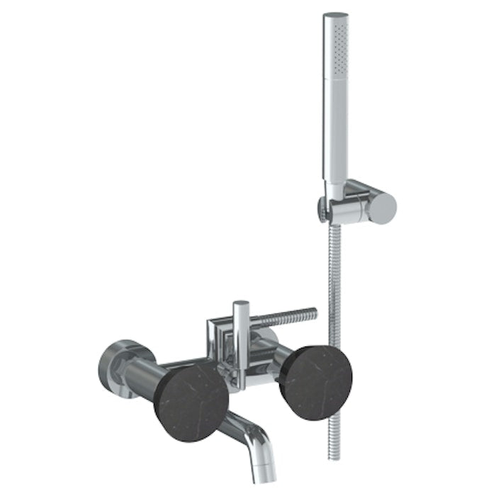WATERMARK Zen 36 Wall Mounted Exposed Bath Set with Hand Shower 36-5.2 ...