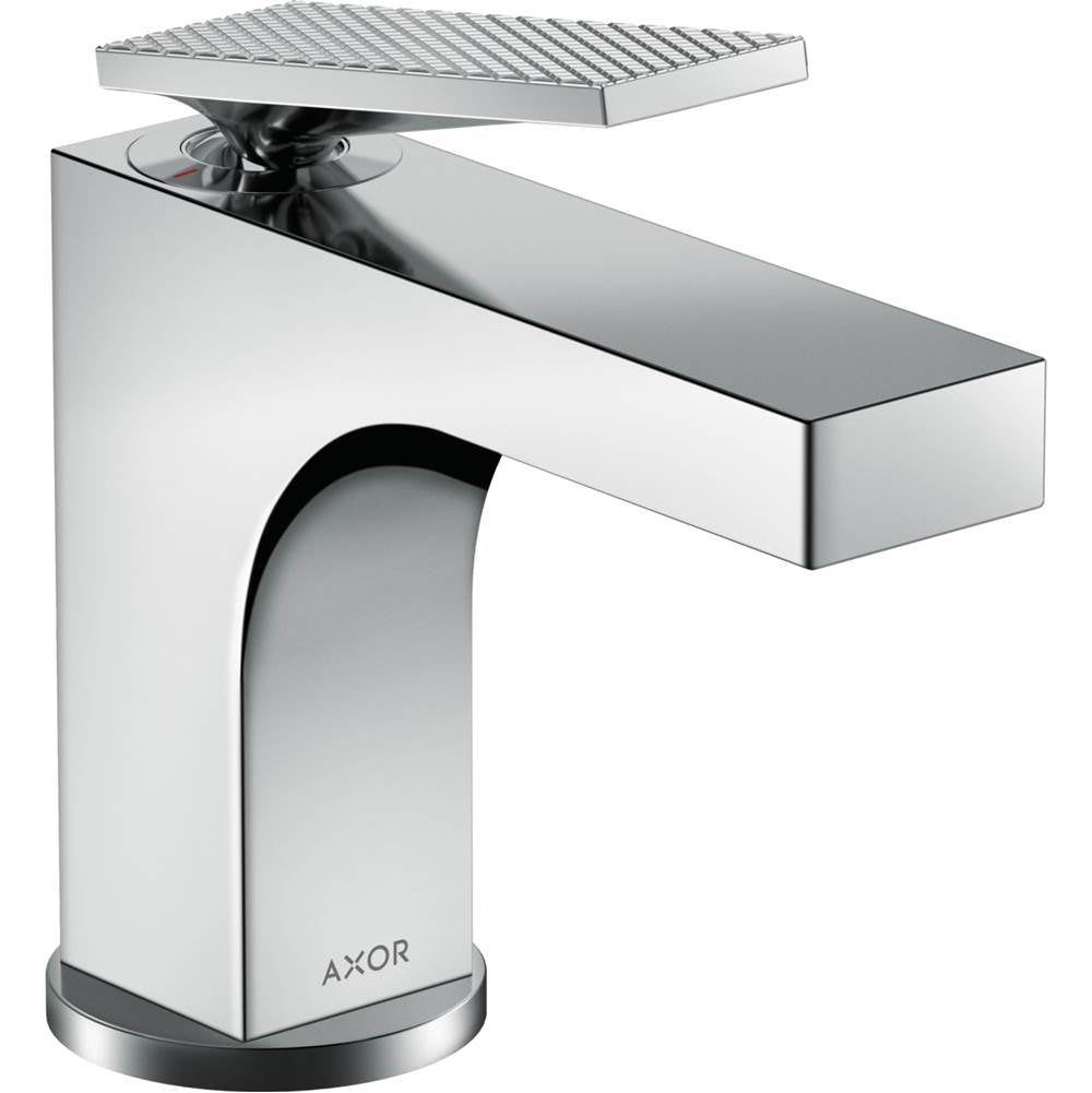 Axor Citterio Single-Hole Faucet 90 with Pop-Up Drain - Rhombic Cut, 1 ...