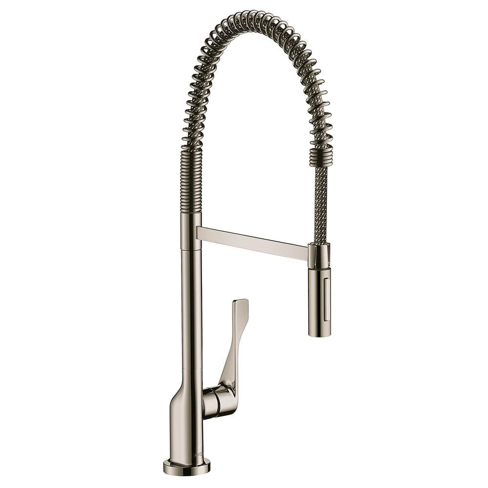 Axor Citterio Semi-Pro Kitchen Faucet 2-Spray, 1.75 GPM in Chrome ...