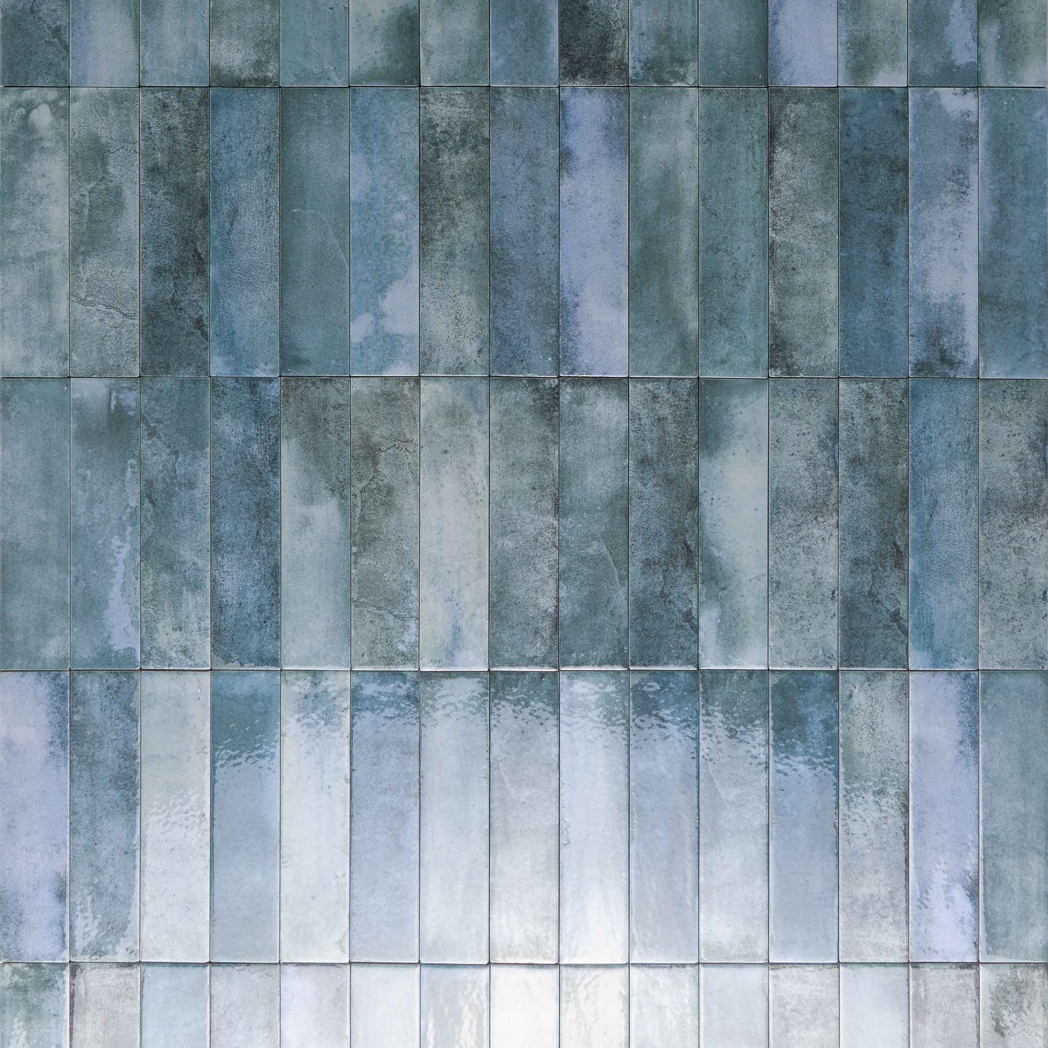 SOGNARE MOJAVE DENIM NAVY BLUE 2"X10" SUBWAY TILE - MADE IN ITALY (PLE ...