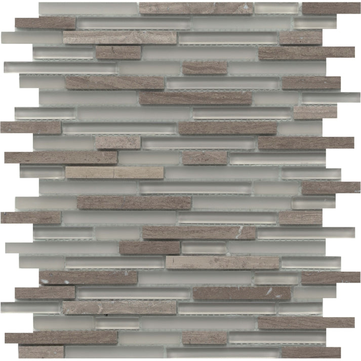 EMSER LUCENTE - 12X13 LINEAR STONE & GLASS BLEND, CERTOSA (SALE) – Sognare Tile & Stone ...