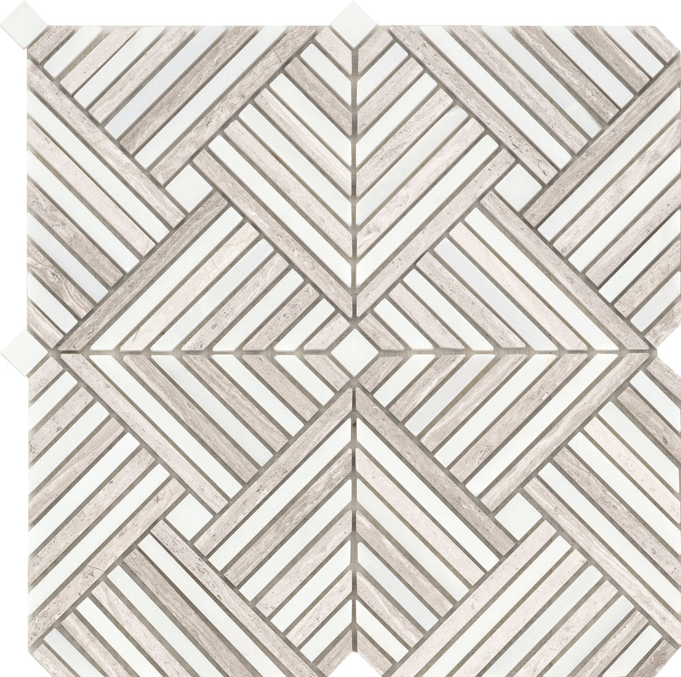 Emser Alluro Mini Palace Cream 12x12 – Sognare Tile & Stone / Sognare ...