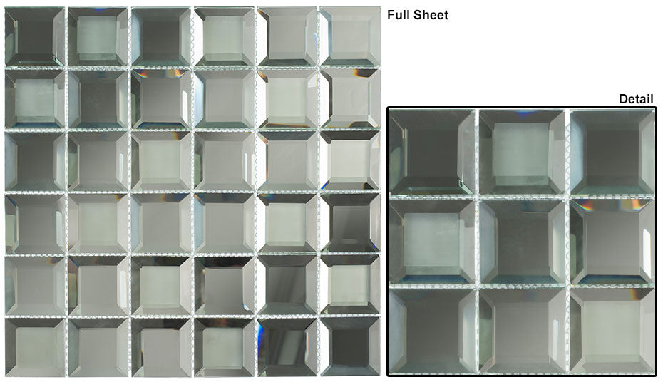 GT Checkers Glass Mosaics (call us for special pricing) – Sognare Tile ...